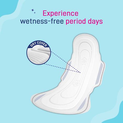 Paree Super Ultra Dry Feel XXL Tri-Fold Sanitary Pads for Women|40 Pads ...