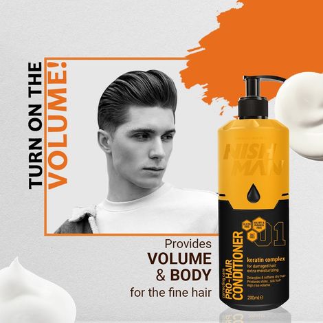 NishMan Pro Hair Conditioner Keratin Complex (200ml)