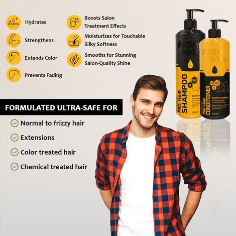 NishMan Pro Hair Conditioner Keratin Complex (200ml)