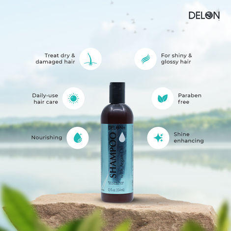 Delon Argan Oil Shampoo 354ml