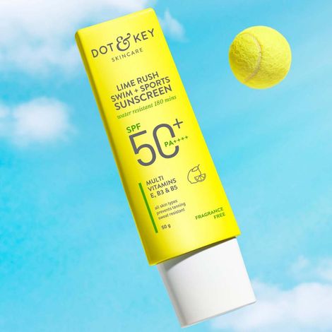 Dot & Key Lime Rush Swim + Sports Sunscreen SPF 50+, PA++++ with 180 ...
