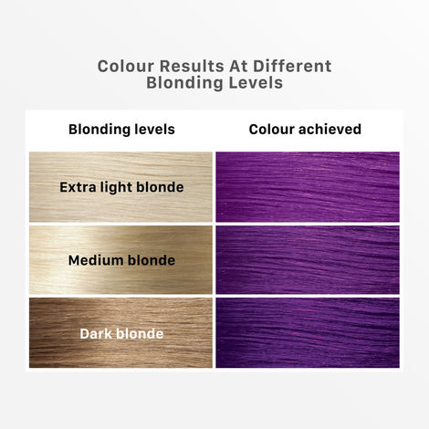 Purple Pack Hair Color Chart - Infoupdate.org