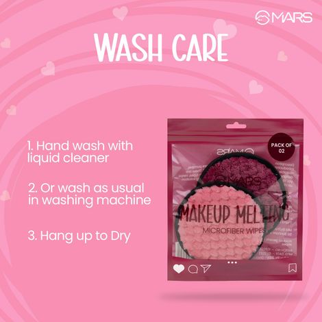 MARS Makeup Melting Microfiber Wipe | Pack of 1