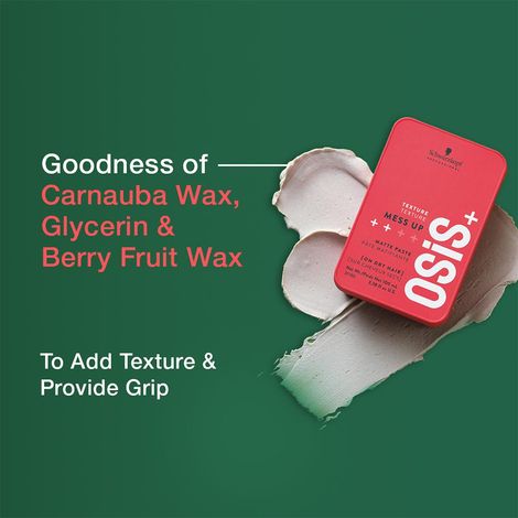 Schwarzkopf Professional Osis+ Texture Mess Up ++ Matte Paste | 100 ml