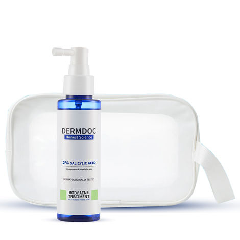 DERMDOC by Purplle Target & Treat Body Acne Kit (Combo of 2) | 2% ...