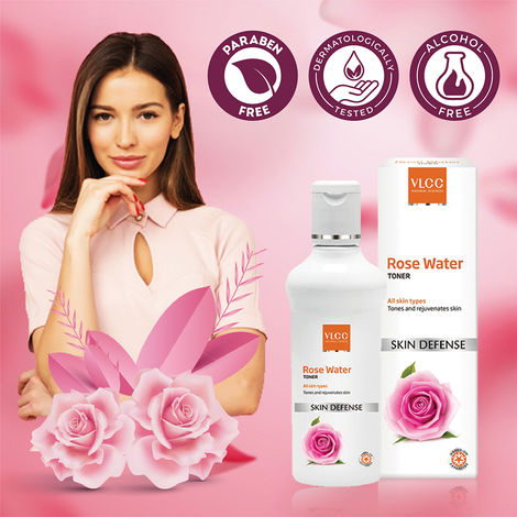 Buy VLCC Rose Water Toner (100 ml) Online | Purplle