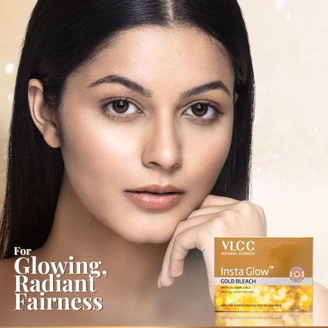 Buy VLCC Insta Glow Gold Bleach (30 g) Online | Purplle