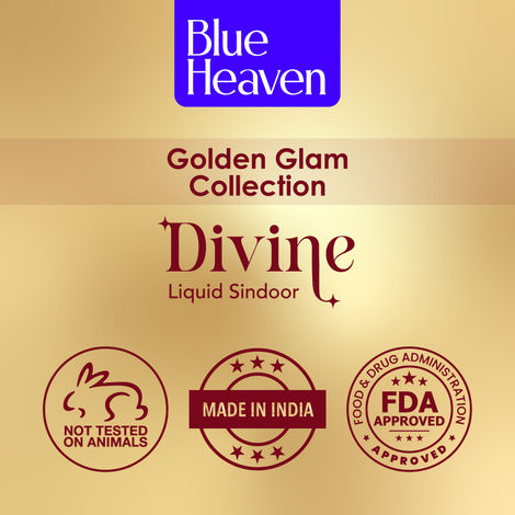 Blue Heaven Divine Liquid Sindoor | Infused with Aloe Vera & Safron ...