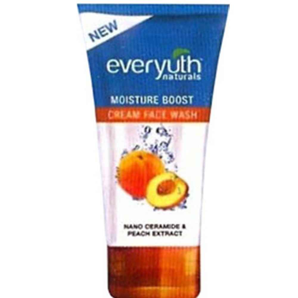 Buy EverYuth Naturals Moisture Boost Cream Face Wash (100 g) - Find ...