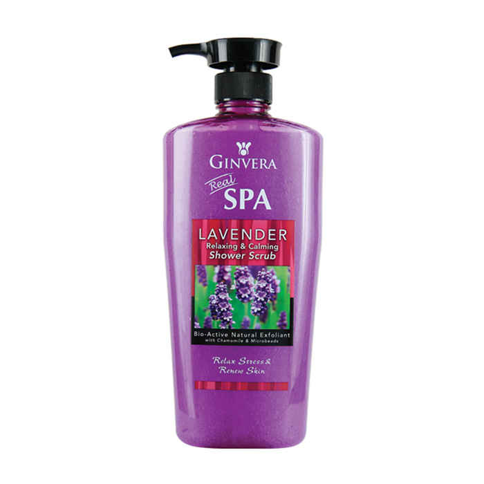 Ginvera Real Spa Lavender Shower Scrub (750 ml)
