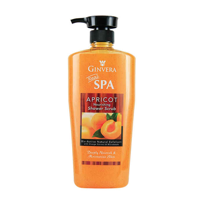 Ginvera Real Spa Apricot Shower Scrub (750 ml)