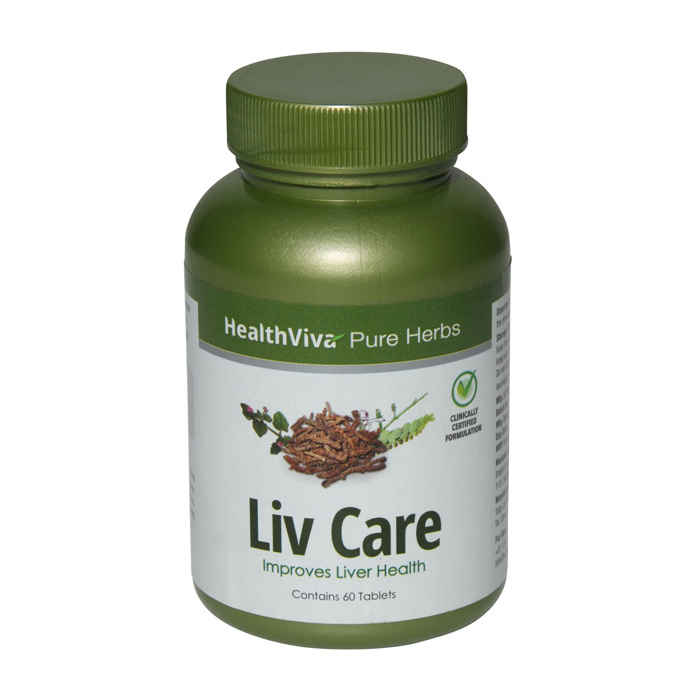 HealthViva Pure Herbs Liv Care 60 Tablet(S)