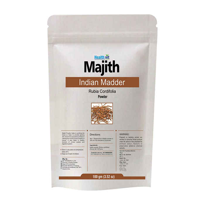 Healthvit Majith/ Indian Madder (Rubia Cordifolia) Powder (100 g)