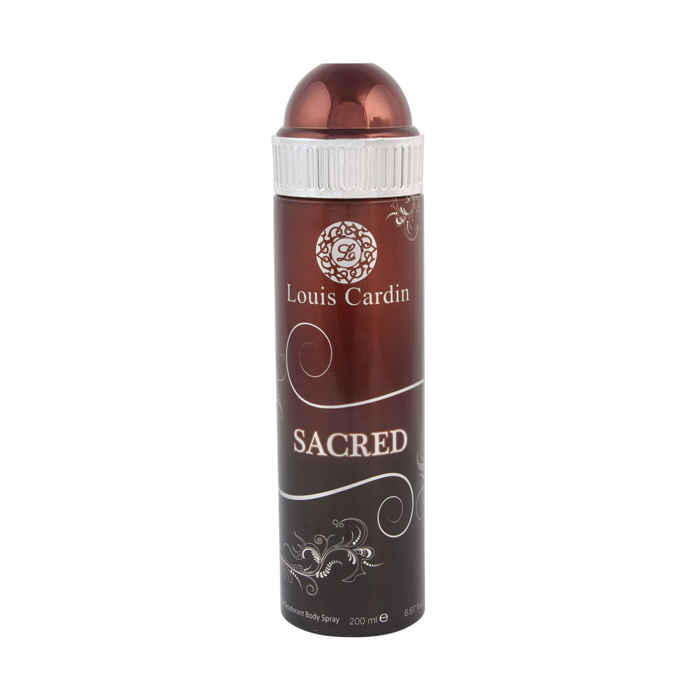 Louis Cardin Sacred Perfumed Deodorant Body Spray (200 ml)