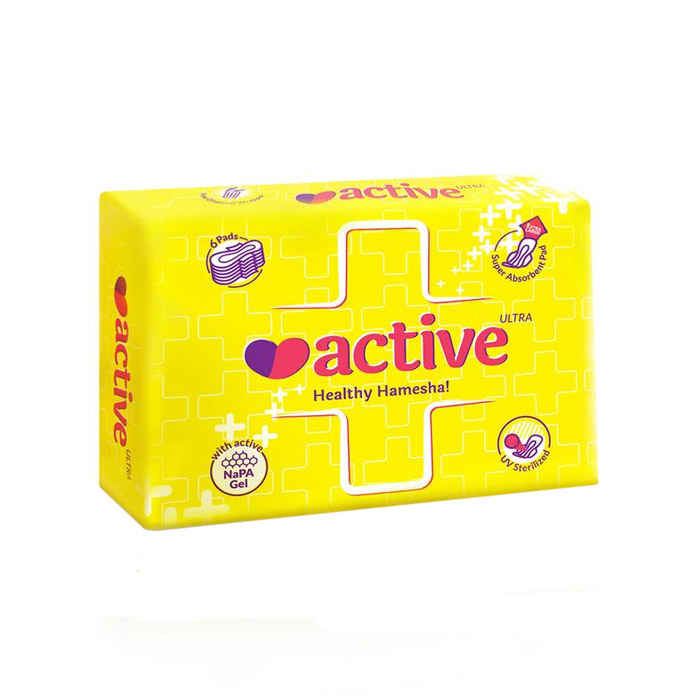 Active Ultra XL Healthy Hamesha 72 Pads