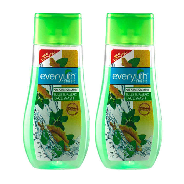 Everyuth Naturals Anti Acne Anti Marks Tulsi Turmeric Face Wash (100 g ...