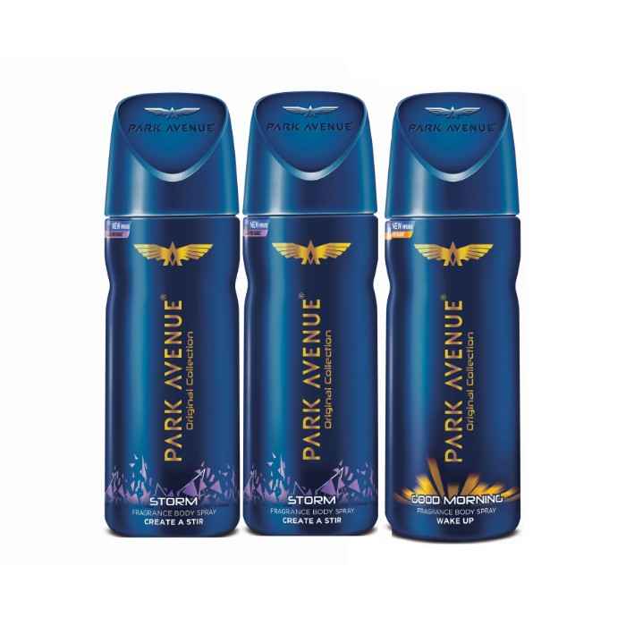 Park Avenue Deo Buy 2 Storm 100Gm Get 1 Good Morning (100 g) (B2G1)