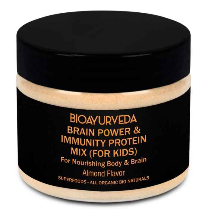Buy Bioayurveda Brain Power & Immunity Protein Mix (250 g) Online | Purplle