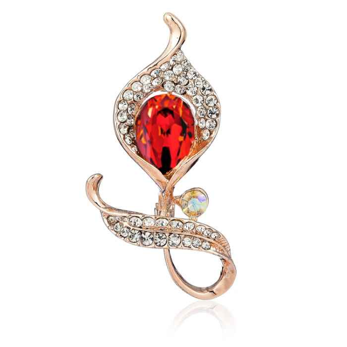 Buy Crunchy Fashion Women Golden Broaches Online | Purplle