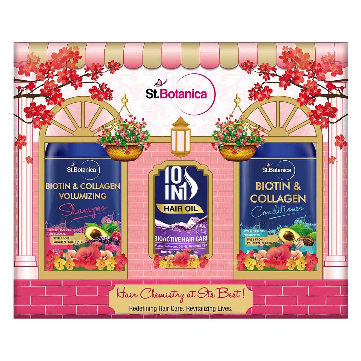 Buy St.Botanica Biotin & Collagen Shampoo + Biotin & Collagen ...