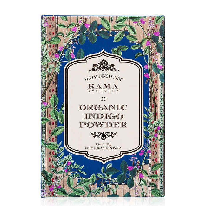 Buy Kama Ayurveda Organic Indigo Powder (100 g) Online | Purplle