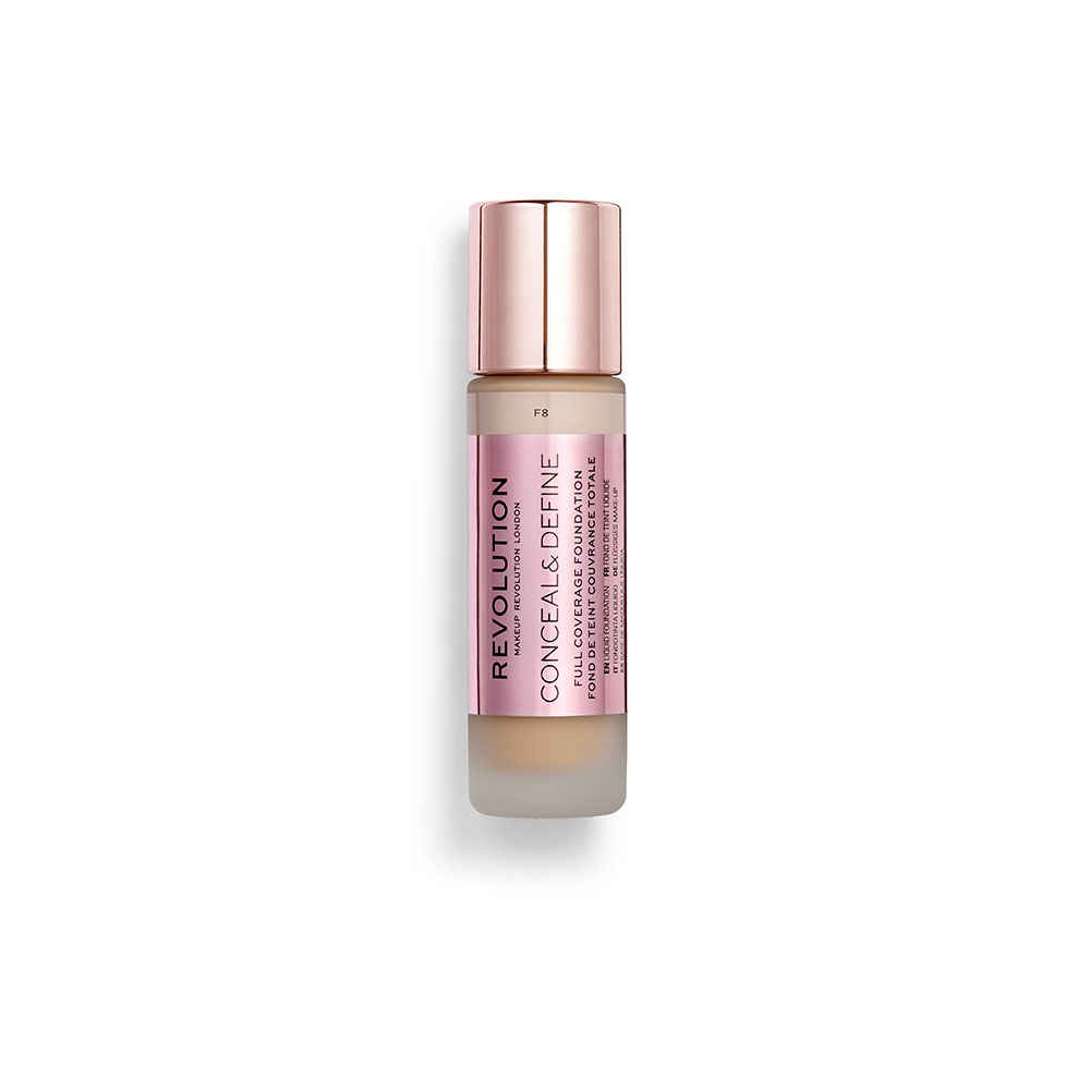 Buy Makeup Revolution Conceal & Define Foundation F8 (23 ml) Online ...