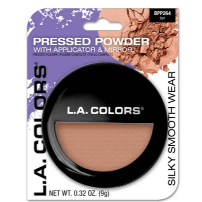 Buy L.A. Colors Pressed Powder - Tan 9 g Online | Purplle