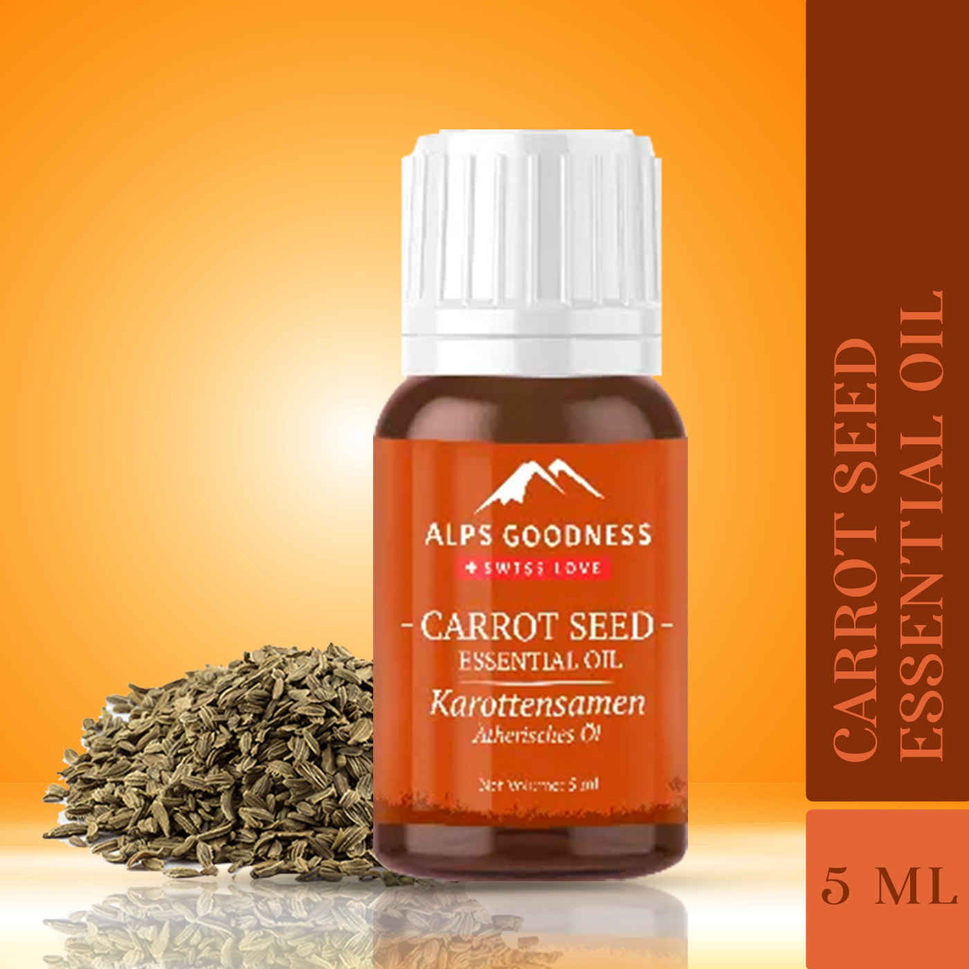Buy Alps Goodness Essential Oil - Carrot Seed (5 ml) Online | Purplle