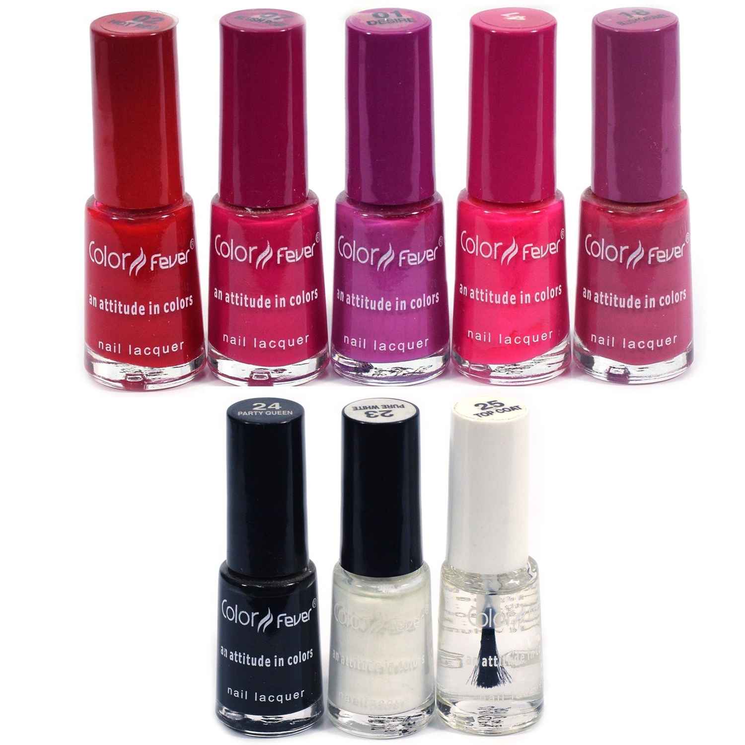 Buy Color Fever Color Pops Nail Polish Combo Offer - Multi Colors, Buy ...