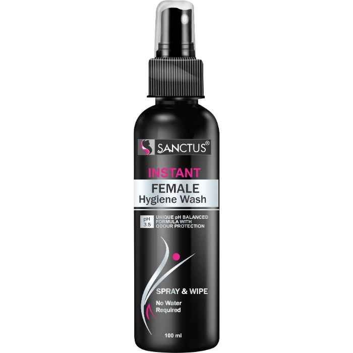 Buy Sanctus Instant Female Hygiene Wash - Just Spray & Wipe (No water ...