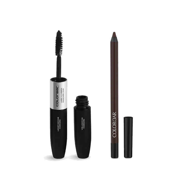 Colorbar Mesmereyes Kajal Black rose-001 + Colorbar I-Glide Eye Pencil ...