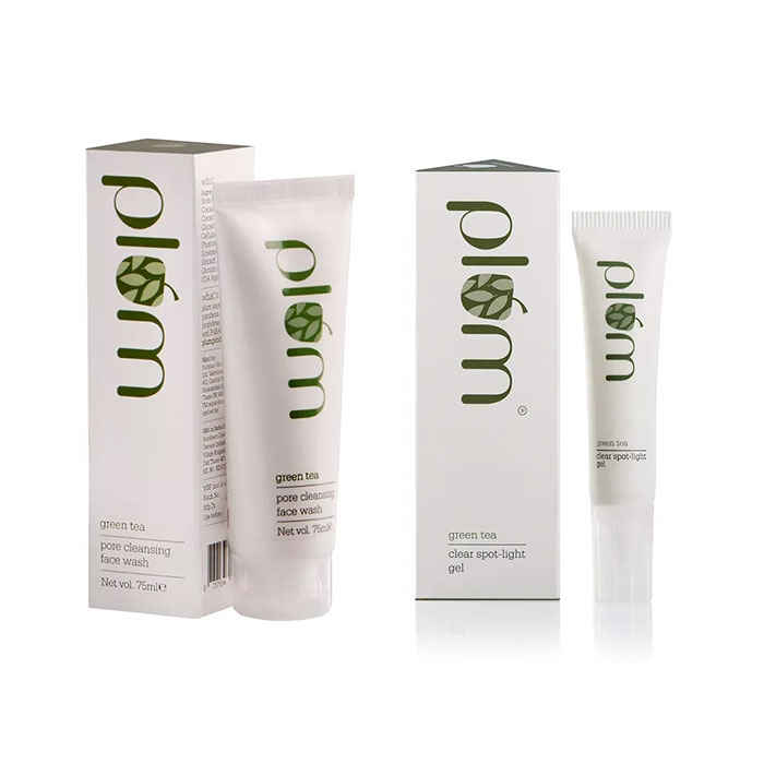 Buy Plum Cleanse + Target Duo For Acne-Prone Skin Online | Purplle