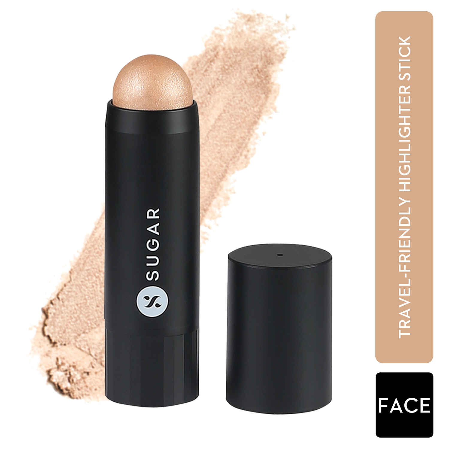 Buy SUGAR Cosmetics Face Fwd Highlighter Stick - 01 Champagne Champion (Champagne Gold) (7.5 g ...