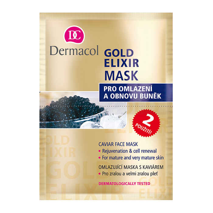 Dermacol Gold Elixir Mask
