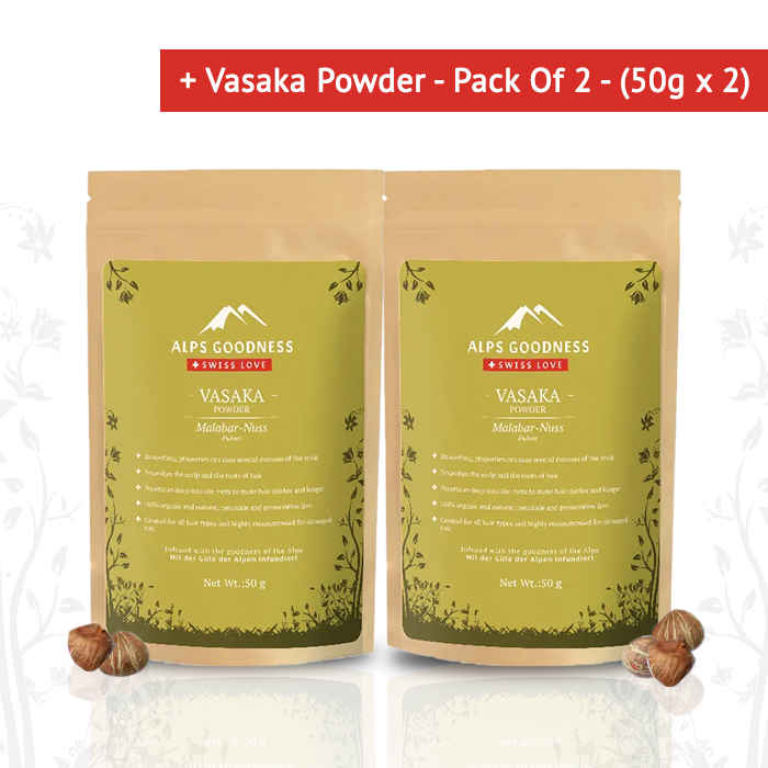 Alps Goodness Powder - Vasaka (50 g) - Pack of 2 (50 g X 2)