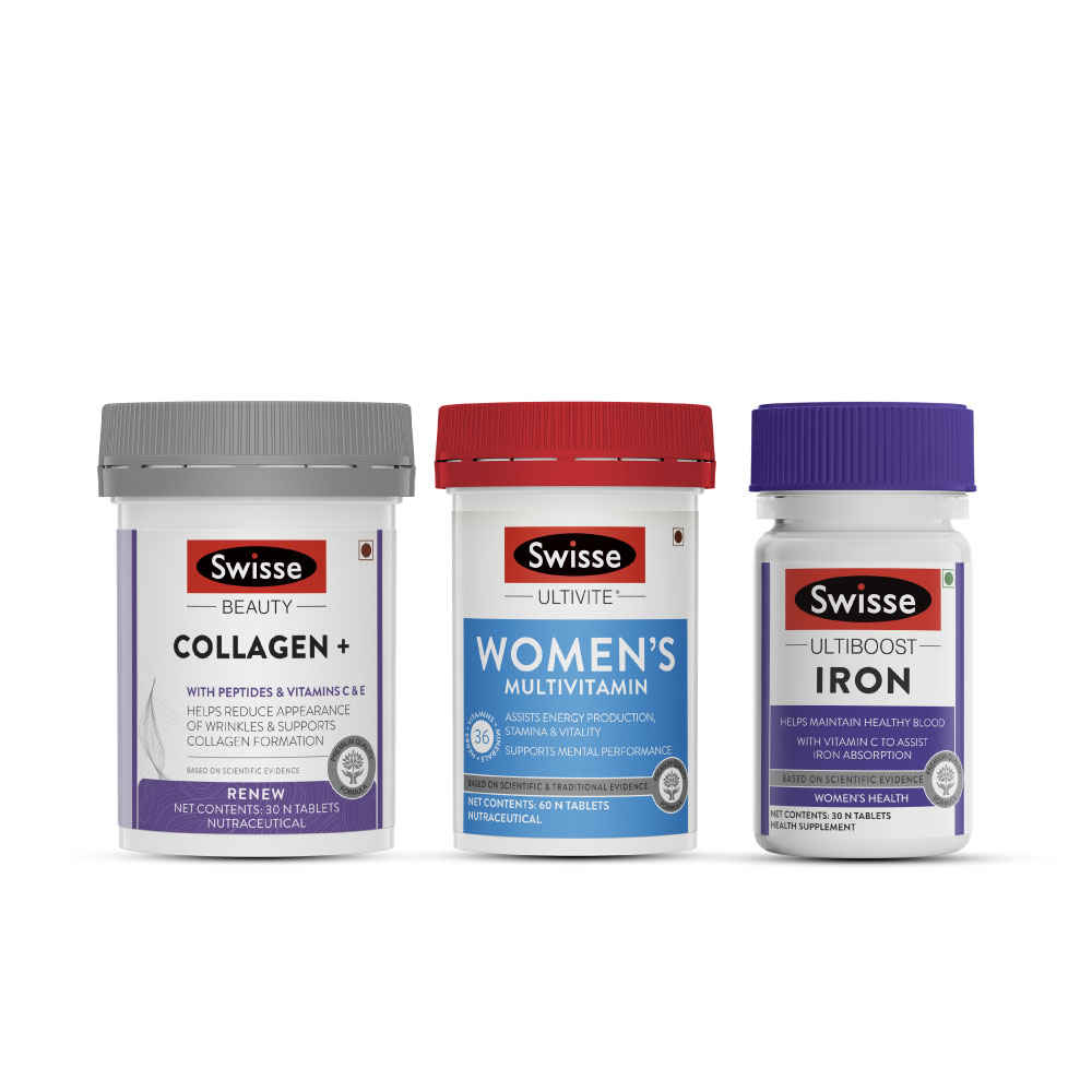 Buy Swisse Women Health & Beauty combo- Beauty Collagen+, Womens ...