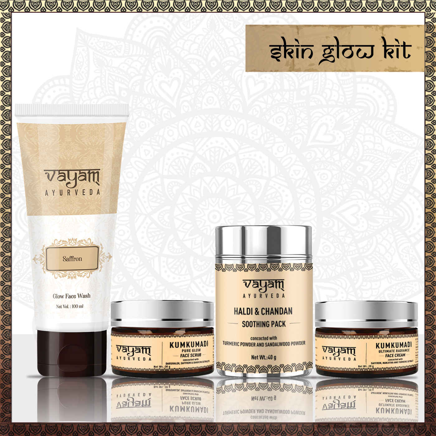 Buy Vayam Ayurveda Skin Glow Kit Online | Purplle