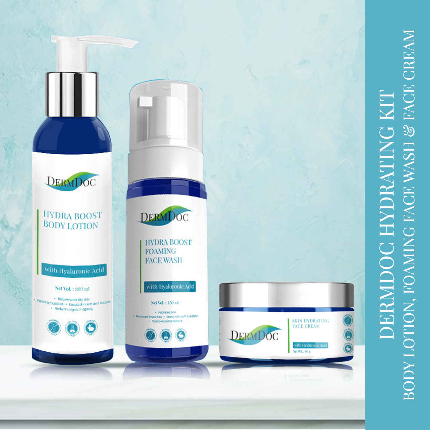 Buy DermDoc Hydrating Kit (Combo Kit) Online | Purplle