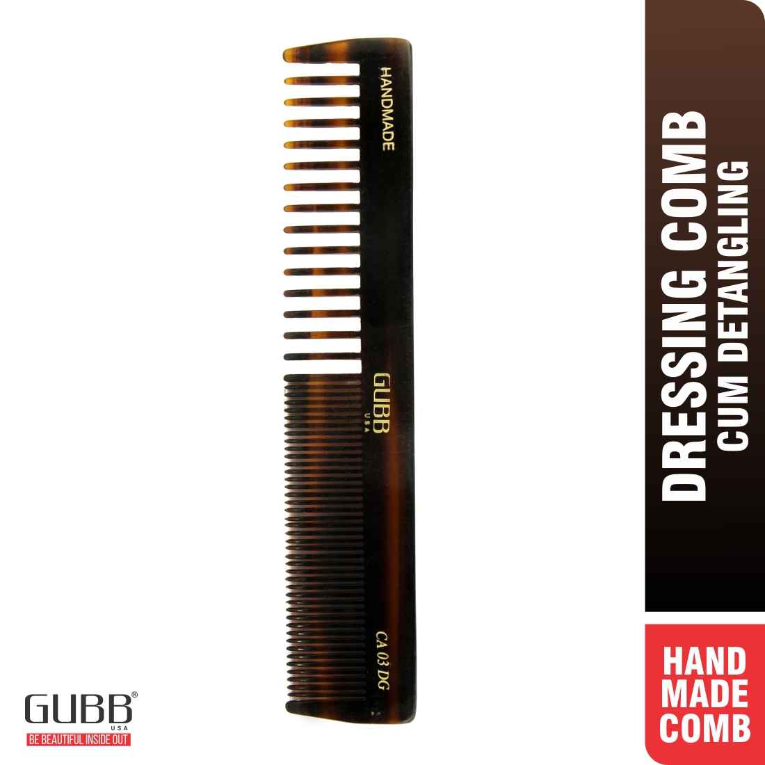 GUBB Dressing & Detangler Hair Comb For Women/Men Hair Styling ...