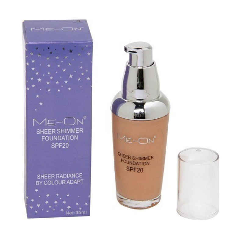 Buy Me-On Sheer Shimmer Foundation 35 ml Online | Purplle