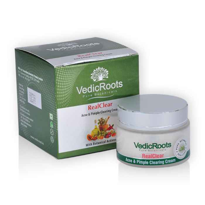 Vedic Roots RealClear Acne & Pimple Clearing Cream-50g