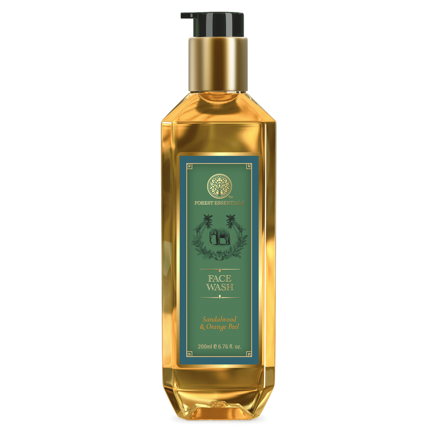 Forest Essentials Facial Cleanser Sandalwood & Orange Peel 200 ml