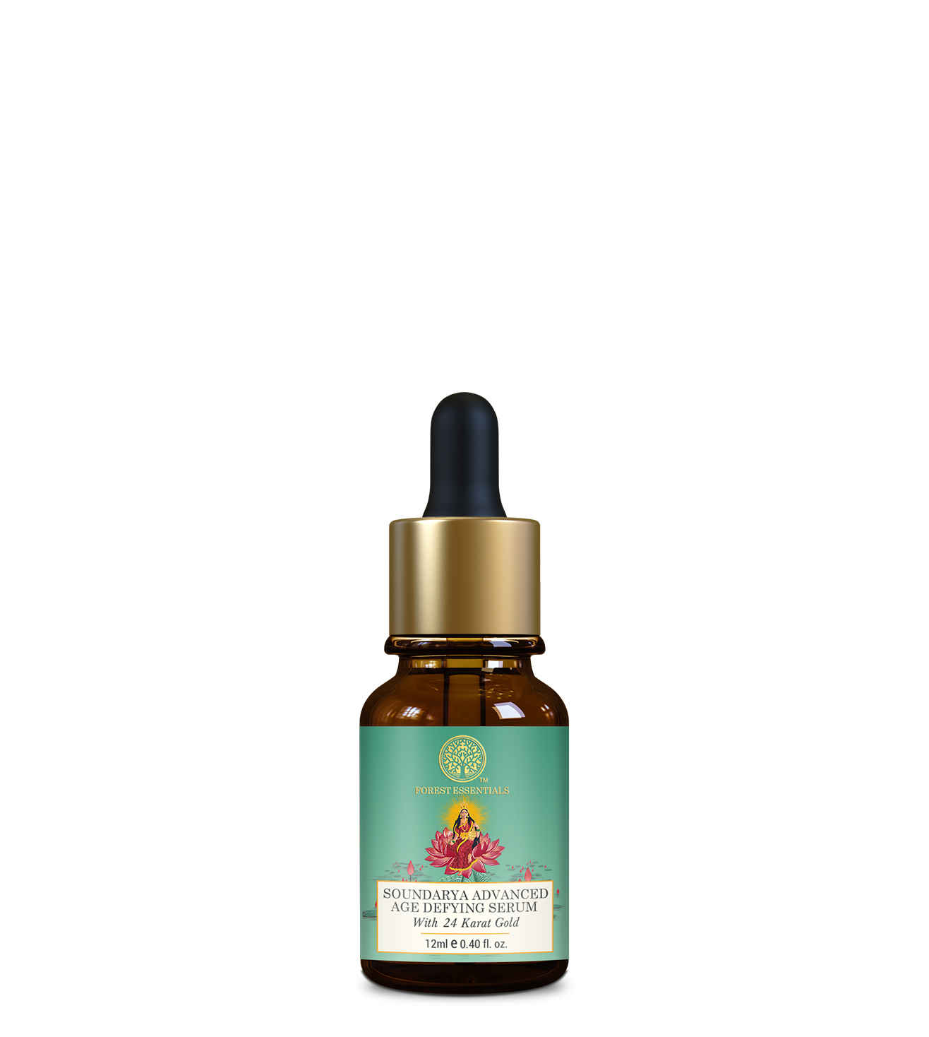 Forest Essentials Soundarya Advanced Age Defying Serum With 24K Gold, 12 ml