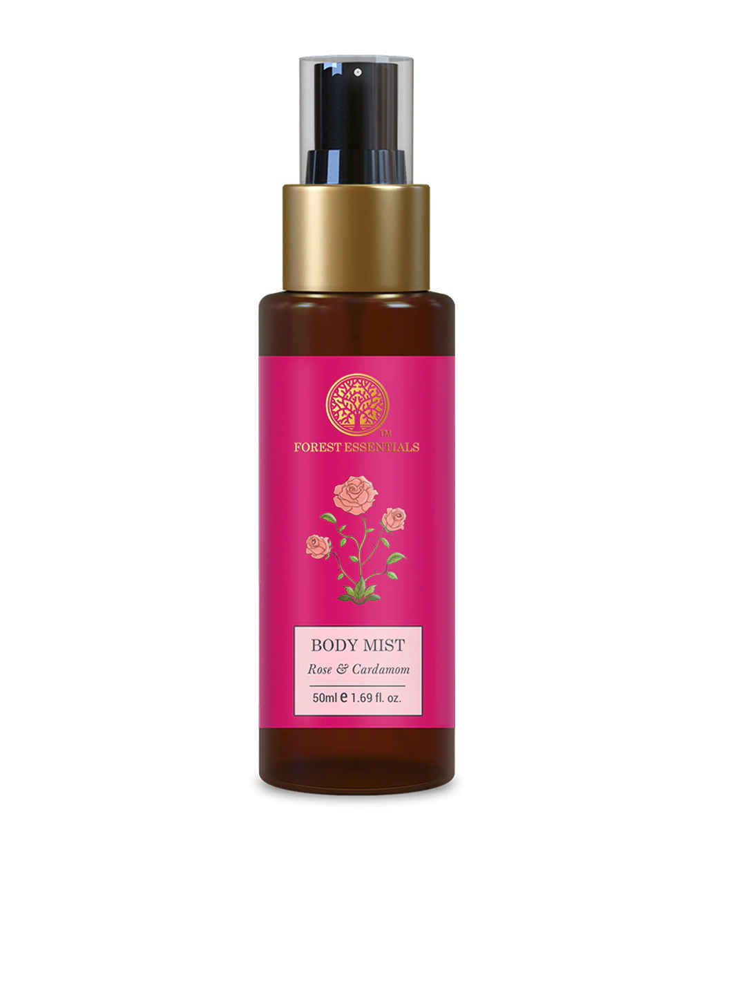 Forest Essentials Body Mist Rose & Cardamom 50 ml