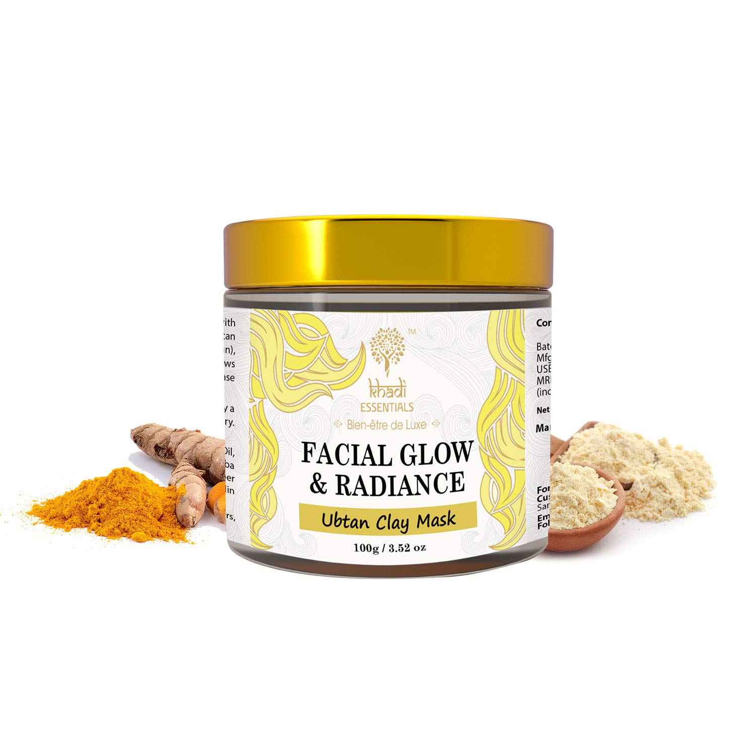 Khadi Essentials FACIAL GLOW & ANTI-TAN UBTAN Clay Mask