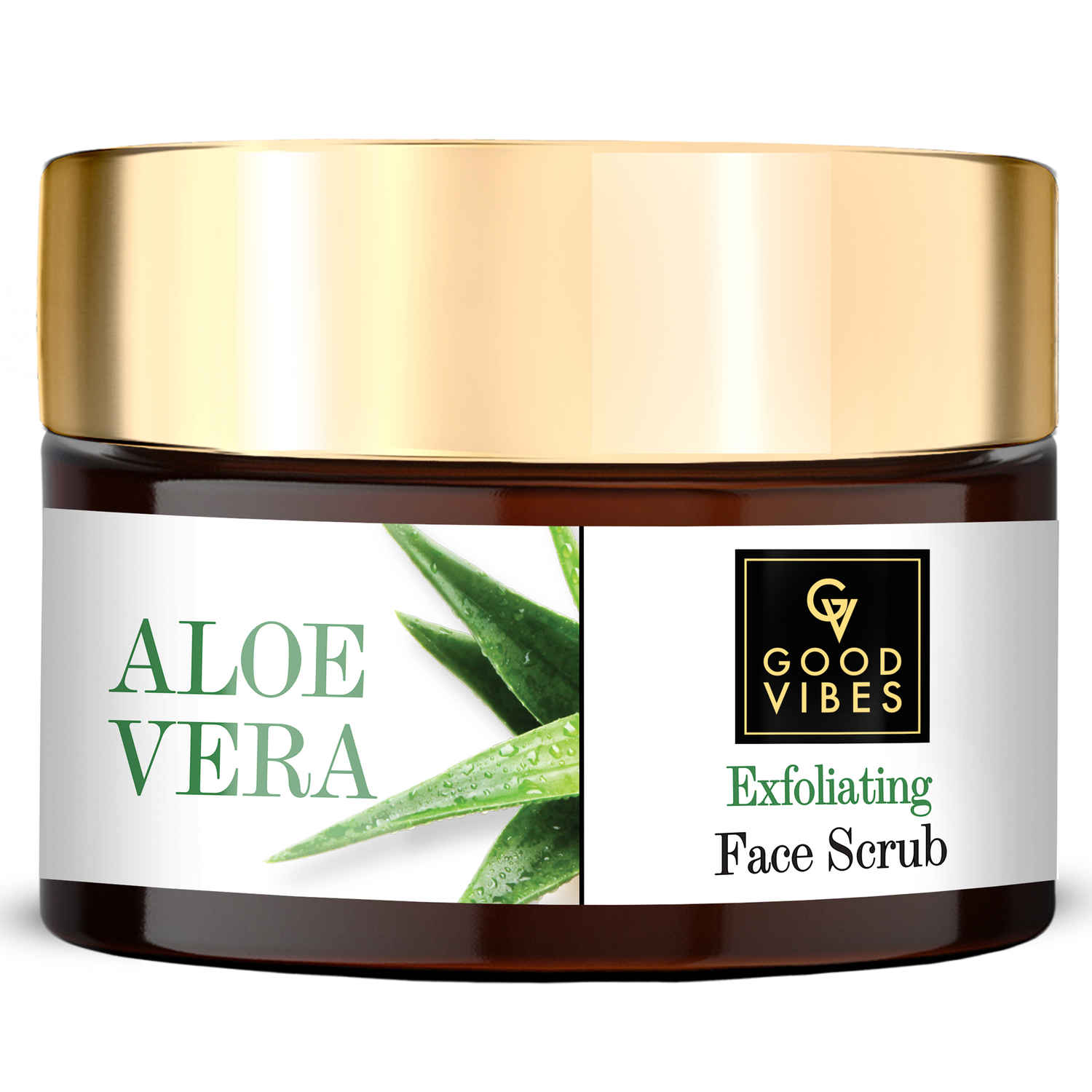 Buy Good Vibes Exfoliating Face Scrub - Aloe Vera (50 g) Online | Purplle