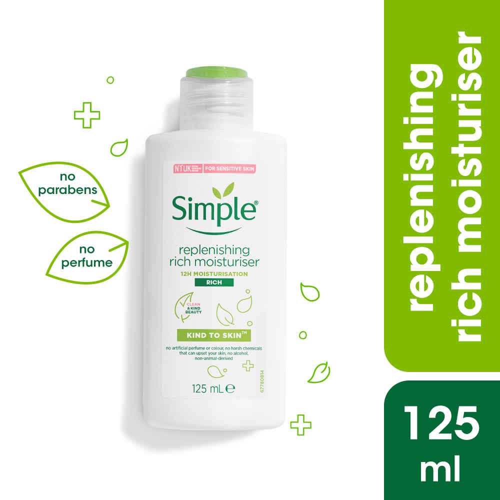 Simple Kind To Skin Replenishing Rich Moisturiser (125 ml)