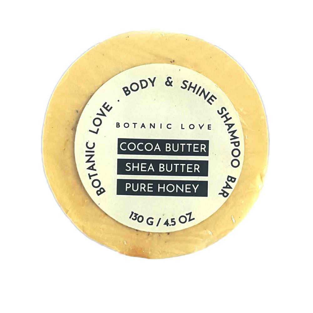 Buy Botanic Love Body & Shine Shampoo Bar Online | Purplle