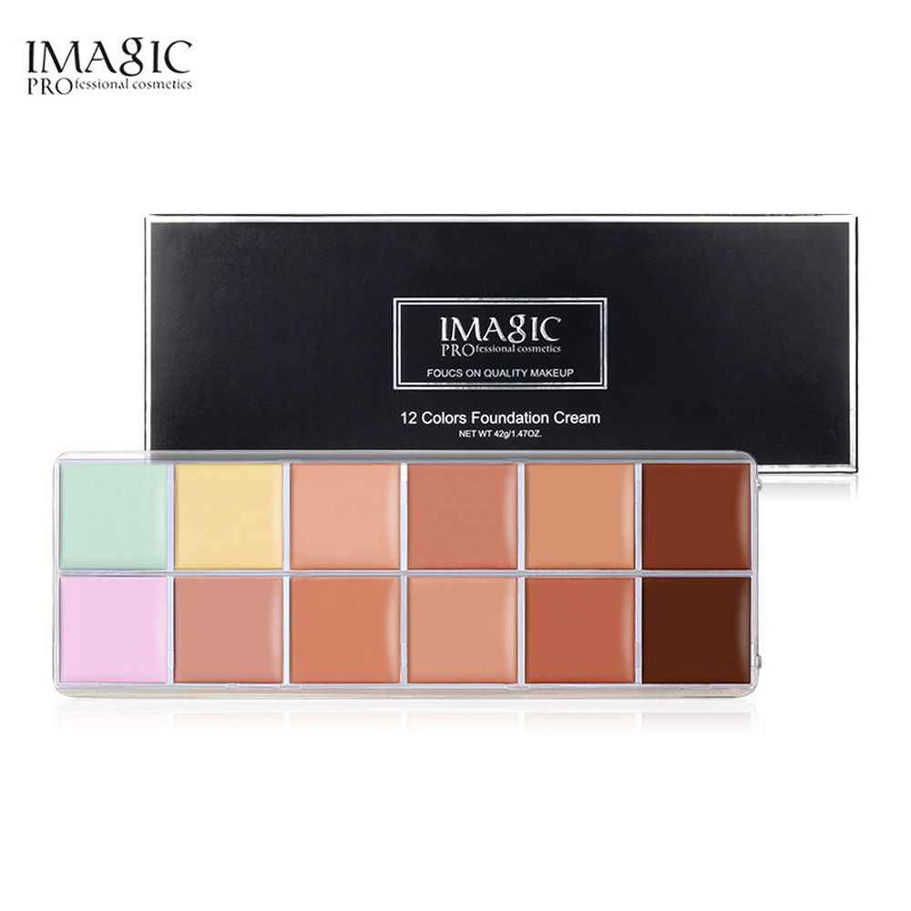 IMAGIC PROfessional Cosmetic 12 COLORS FOUNDATION CREAM (FA-112)