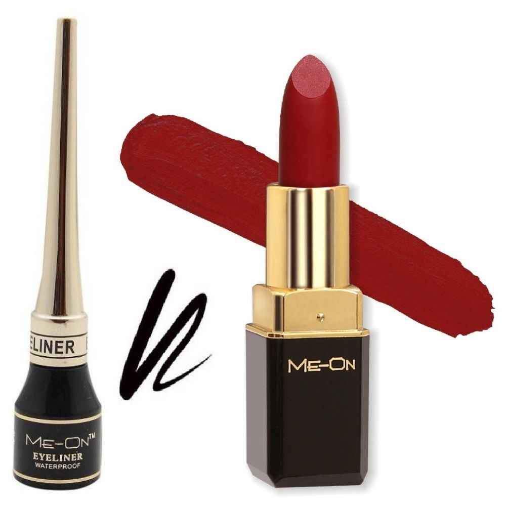 Me-On Pack of Black Tip Eyeliner and 8H Longlasting Color Addict HD ...